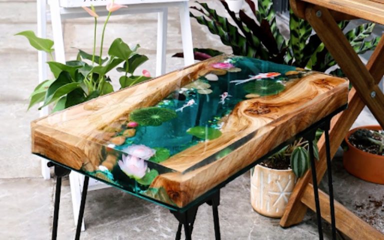 How to Create an Epoxy Resin River Table: Step-by-step Guide ...